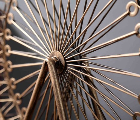 Handmade Wrought Iron Metal Ferris Wheel Statue Grande Exposition tabletop Ornaments for Home Decoration