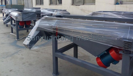 linear vibrating screener professional vibration separating machinery