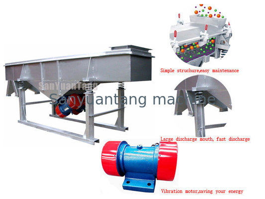 linear vibrating screener professional vibration separating machinery