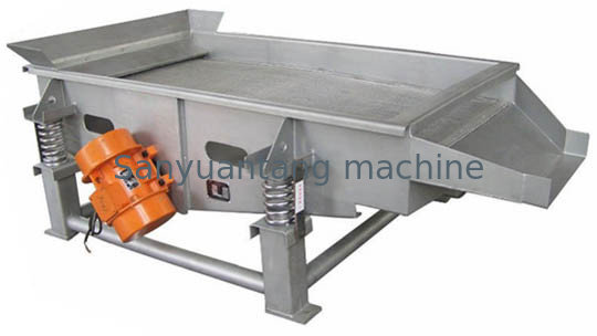 stainless steel coffee beans grading machine linear vibrating screener