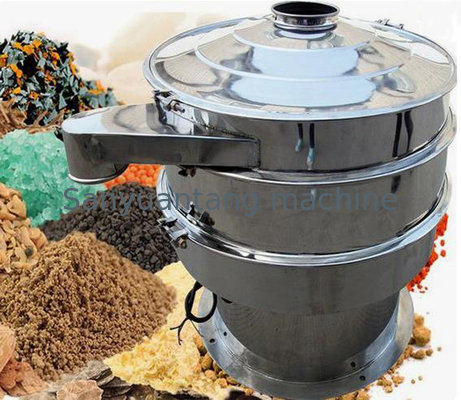 protein / cassawa starch / garlic powder vibratory sieve sifter machine