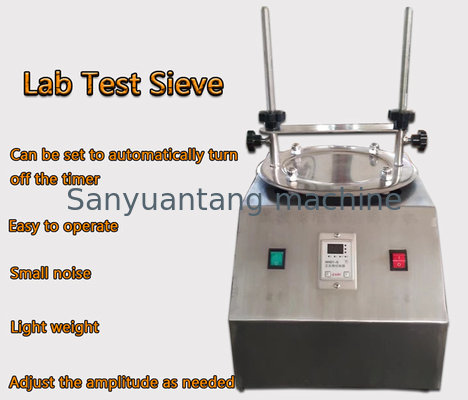 Sieve shaker mineral powder analysis for laboratory 200 mm diameter