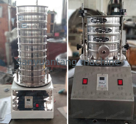 Sieve shaker mineral powder analysis for laboratory 200 mm diameter