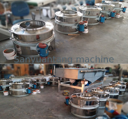 Large capacity flour sieve food processing sifter with CE , powder sieving machine