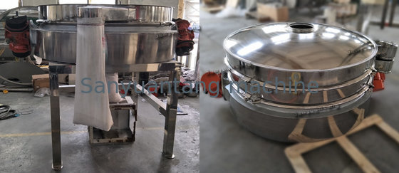 SYT sugar and salt sieve vibrating separator / food grade flour sifter supplier