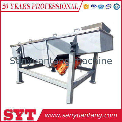 Sawdust sieve machine ,large capacity  linear vibrating shaking sieve for powder grading size