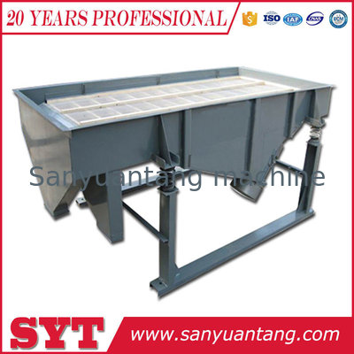linear vibrating screen sifter machine , grain screen separator beans / buckwheat