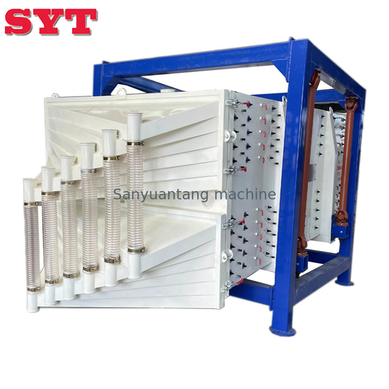Square Swing Sieve Tumbler Screen For Quartz Sand, Silica Sand,Wood Flour