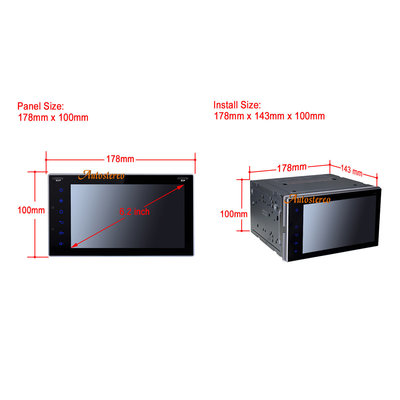 6.2 Inch Auto Multimedia System Andriod 4.4 Car DVD GPS WIFI 3G IPOD
