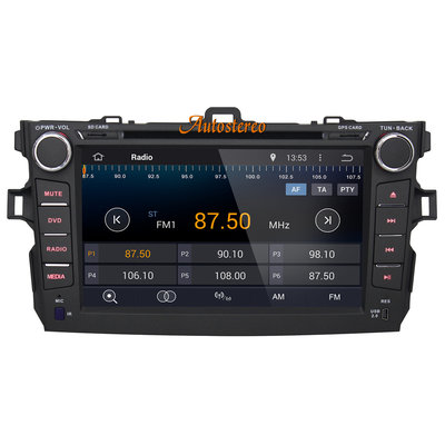 Car Radio Stereo for Toyota Corolla with DVD GPS USB SD BT 3G WIFI
