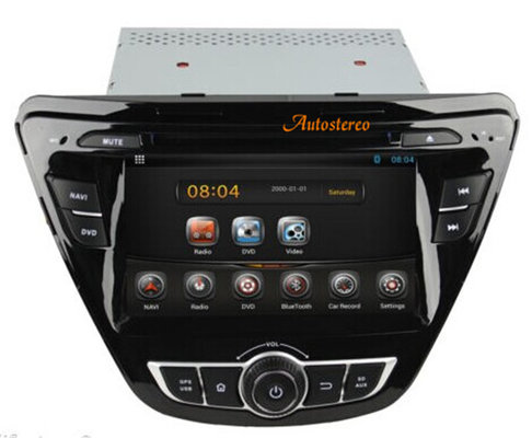 MP3 Player Bluetooth Car DVD Sat Nav For Hyundai Elantra 2014