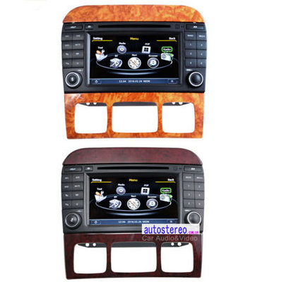 Car Stereo GPS Mercedes Benz Sat Nav DVD for Benz S-Class 7 Inch Screen