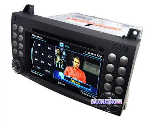 Wifi Double Din Sat Nav Car Stereo DVD Player Touch Screen 800 × 480 pixels