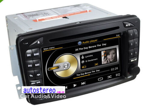 Double Din Mercedes Benz Sat Nav DVD