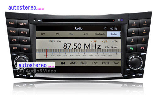 GPS DVD Player Double Din Stereo SAT NAV Automobile Autoradio