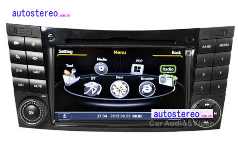 7'' Car Stereo Mercedes Benz Sat Nav DVD Multimedia DVD Player