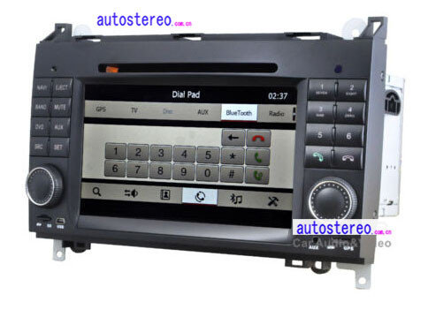 Bluetooth Mercedes Benz Sat Nav DVD Touch Screen Car Stereo Autoradio