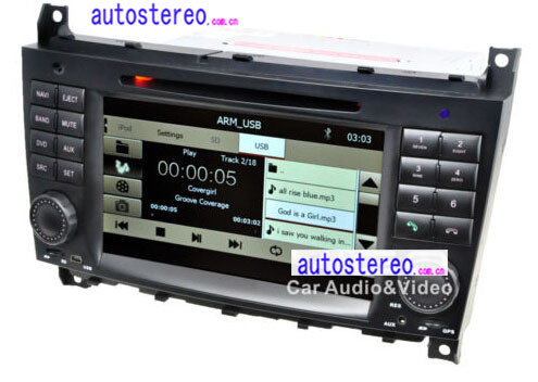 Autoradio Mercedes Benz Car Radio , Mercedes Benz Navigation DVD