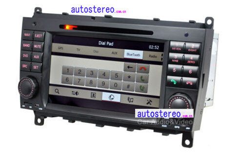 DVD Player GPS Navigation Mercedes Benz Car Stereo for Mercedes-Benz