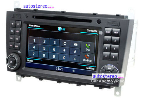 Auto Radio GPS Satnav Headunit 7'' Car Stereo Systems With Dual Zone