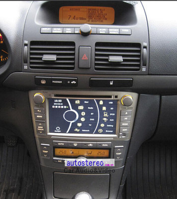 Car Stereo for Toyota Avensis Autoradio GPS Navigation Headunit Multimedia DVD