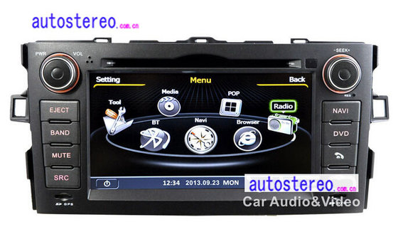 Car Stereo DVD GPS for Toyota Auris Corolla Satnav Autoradio Multimedia GPS iPod