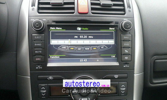 Car Stereo DVD GPS for Toyota Auris Corolla Satnav Autoradio Multimedia GPS iPod
