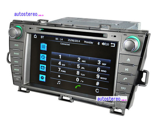 8 Inch Dual Zone Car Stereo for Toyota Prius Satnav Autoradio GPS Navigation Headunit DVD Player