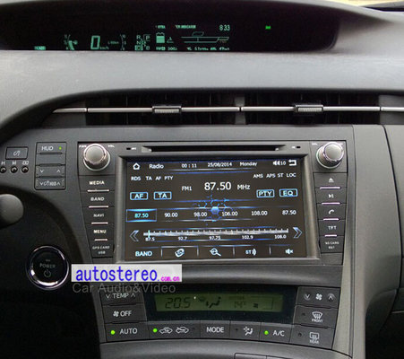 8 Inch Dual Zone Car Stereo for Toyota Prius Satnav Autoradio GPS Navigation Headunit DVD Player