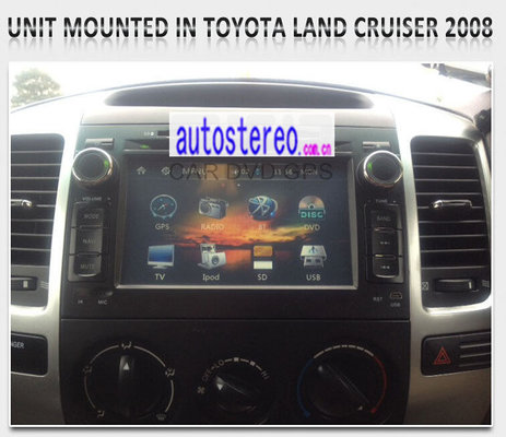 Toyota Land Crusier Prado 7'' Car Stereo GPS Headunit With WinCE 6.0 GPS NAV | Bluetooth