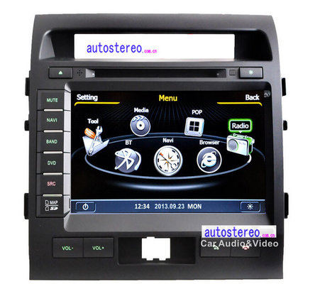 Car Stereo DVD for Toyota Land Cruiser GPS Satnav Navigation Multimedia Headunit