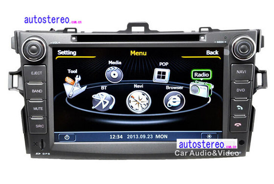 Toyota Sat Nav DVD 7'' Car Stereo GPS Sytem Headunit Multimedia  for Toyota Corolla
