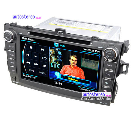 Toyota Sat Nav DVD 7'' Car Stereo GPS Sytem Headunit Multimedia  for Toyota Corolla