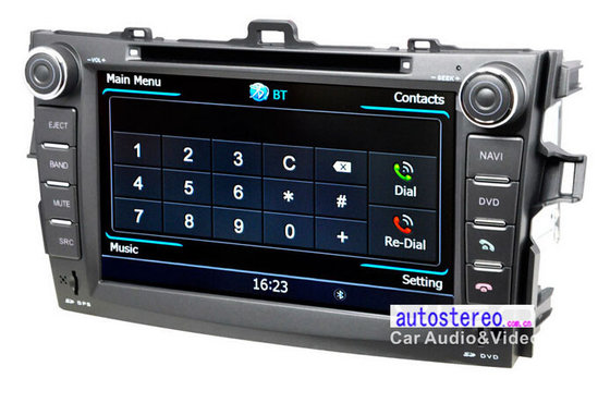 Toyota Sat Nav DVD 7'' Car Stereo GPS Sytem Headunit Multimedia  for Toyota Corolla