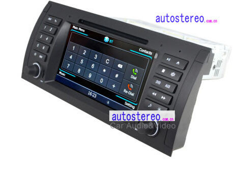 Multimedia 3G WiFi BMW Sat Nav DVD Car Stereo for BMW X5 E53 M5 E39 520 523 525 528