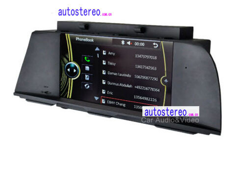 Automotive Radio BMW Sat Nav DVD for BMW 5 Series F10 Touch Screen Car Stereo 8"  HD
