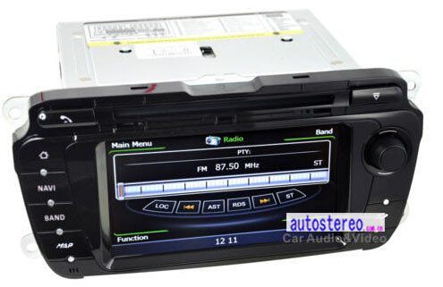 Bluetooth Multimedia Car Navigation System Car Stereo DVD Player for Seat Ibiza Headunit GPS