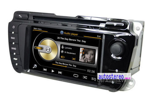 Bluetooth Multimedia Car Navigation System Car Stereo DVD Player for Seat Ibiza Headunit GPS