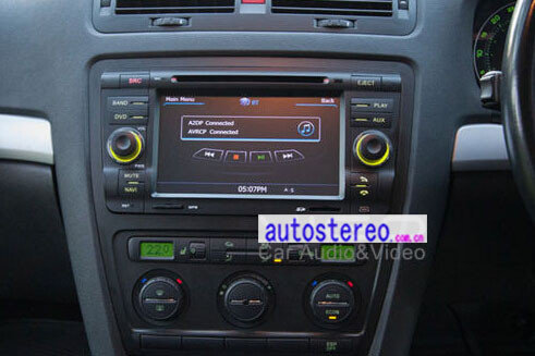 3G / WIFI Car Stereo DVD Player for Skoda Octavia Laura Fabia Yeti 800*480 pixels Touch Screen