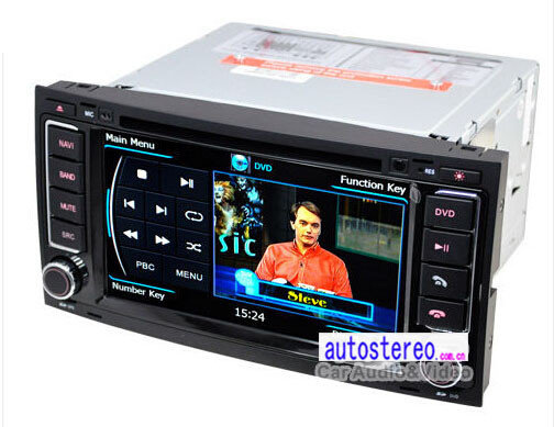 VW Volkswagen Touareg 7 Inch Car Stereo with Sat Nav and Bluetooth for GPS Navigation Systems