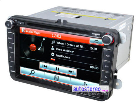 VOLKSWAGEN Golf Polo Satnav GPS Navigation Radio Multimedia Car Stereo with Sat Nav 8"