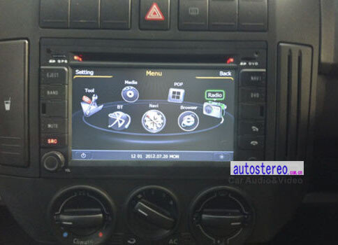 Multimedia DVD Car Stereo DVD Player VW Golf Passat Polo Sharan Jetta Bora GPS Navigation