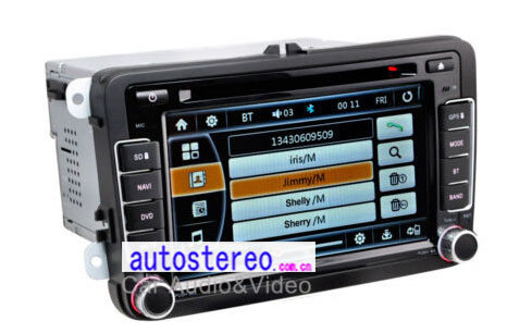7" Touch Screen 3G Wifi Car Stereo DVD Player VW Jetta Passat B6 B7 Golf Polo WinCE 6.0 system