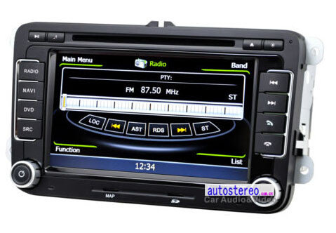 Bluetooth  7" Car Stereo GPS Navigation Headunit Multimedia for VOLKSWAGEN / SEAT / SKODA