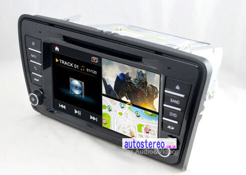 8" Car Stereo GPS Navigation Headunit for Skoda Octavia Car Stereo DVD Player