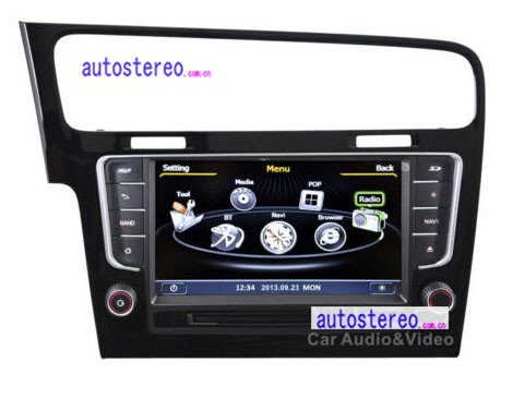 Car Multimedia for VW Golf 7 GPS Navigation Stereo Satnav AutoRadio Headunit DVD Car Stereo DVD Player