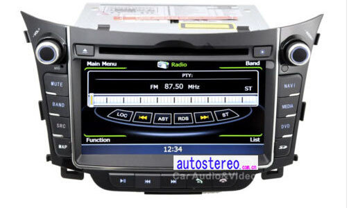 Hyundai i30 Elantra GT GPS AutoRadio Headunit DVD Player Hyundai Sat Nav With 3G WIFI