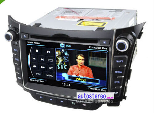 Hyundai i30 Elantra GT GPS AutoRadio Headunit DVD Player Hyundai Sat Nav With 3G WIFI