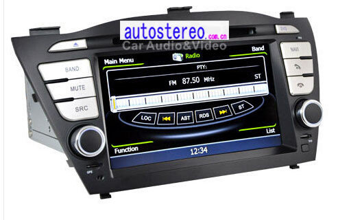 Hyundai ix35 Tucson Car Stereo Headunit and Accessories 7 Inch Touch Screen Three Zone