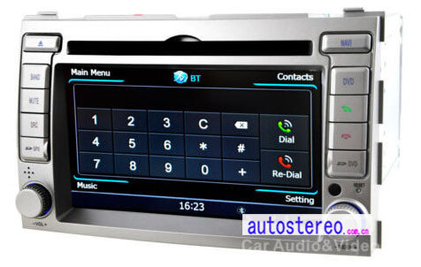 Auto Hyundai Sat Nav Car Stereo for Hyundai i20 GPS Navigation Headunit AutoRadio SatNav DVD Player